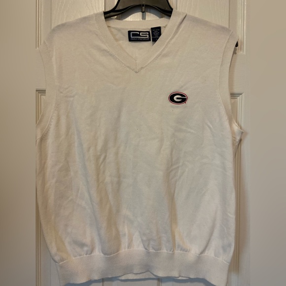 Shirts | Mens University Of Georgia Knit Sweater Vest Large | Poshmark